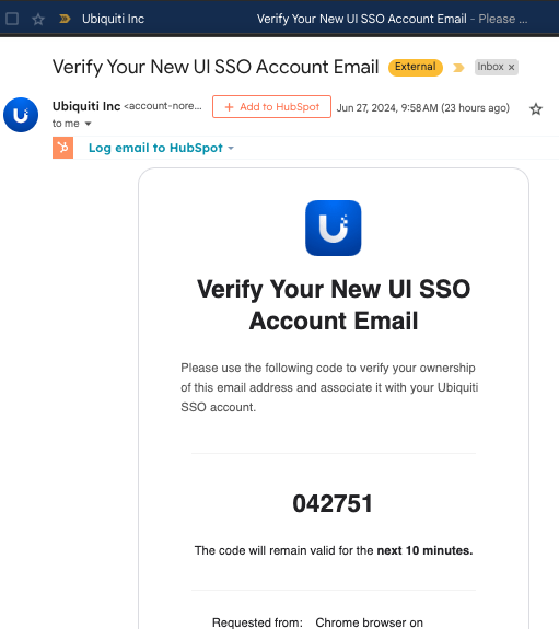 Creating a Ubiquiti Account for UniFi Access