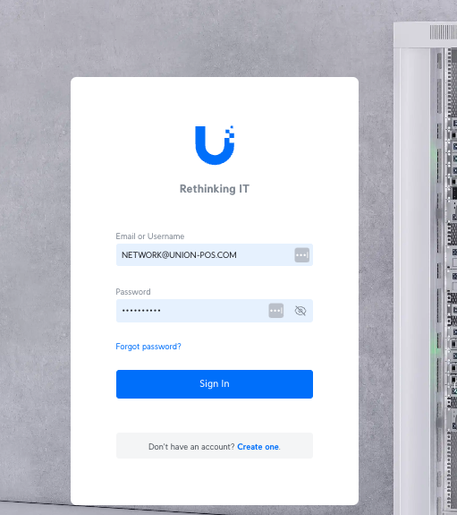 Creating a Ubiquiti Account for UniFi Access